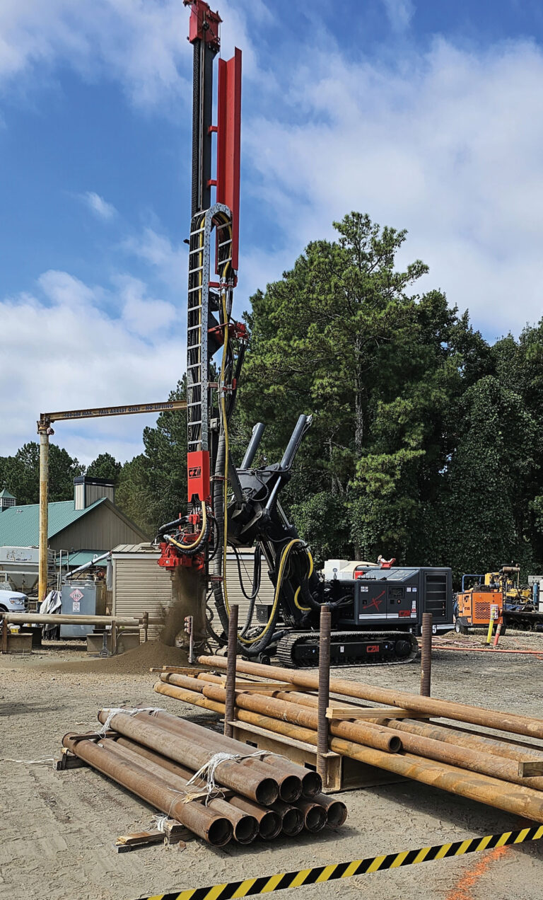 CR25 Micropile Drilling Rig | Piling Canada