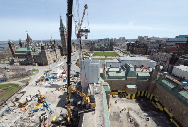 The West Block Rehabilitation Project | Piling Canada