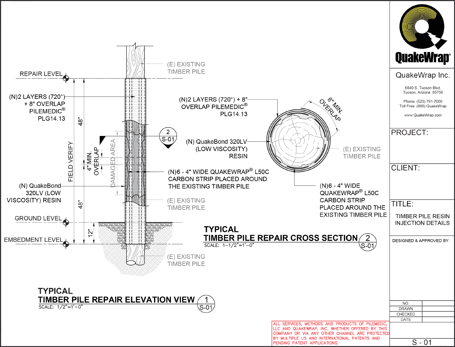 Repairing Timber Piles in Rail Bridges | Piling Canada